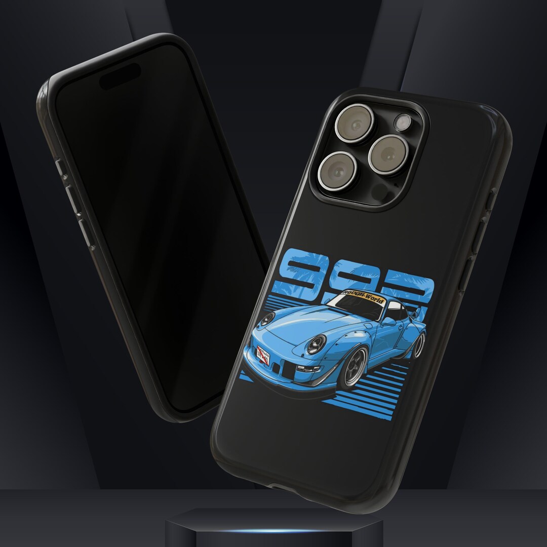 Matte or Glossy Finish PORSCHE 992 Blue Car Apple iPhone CASE Gift for ...