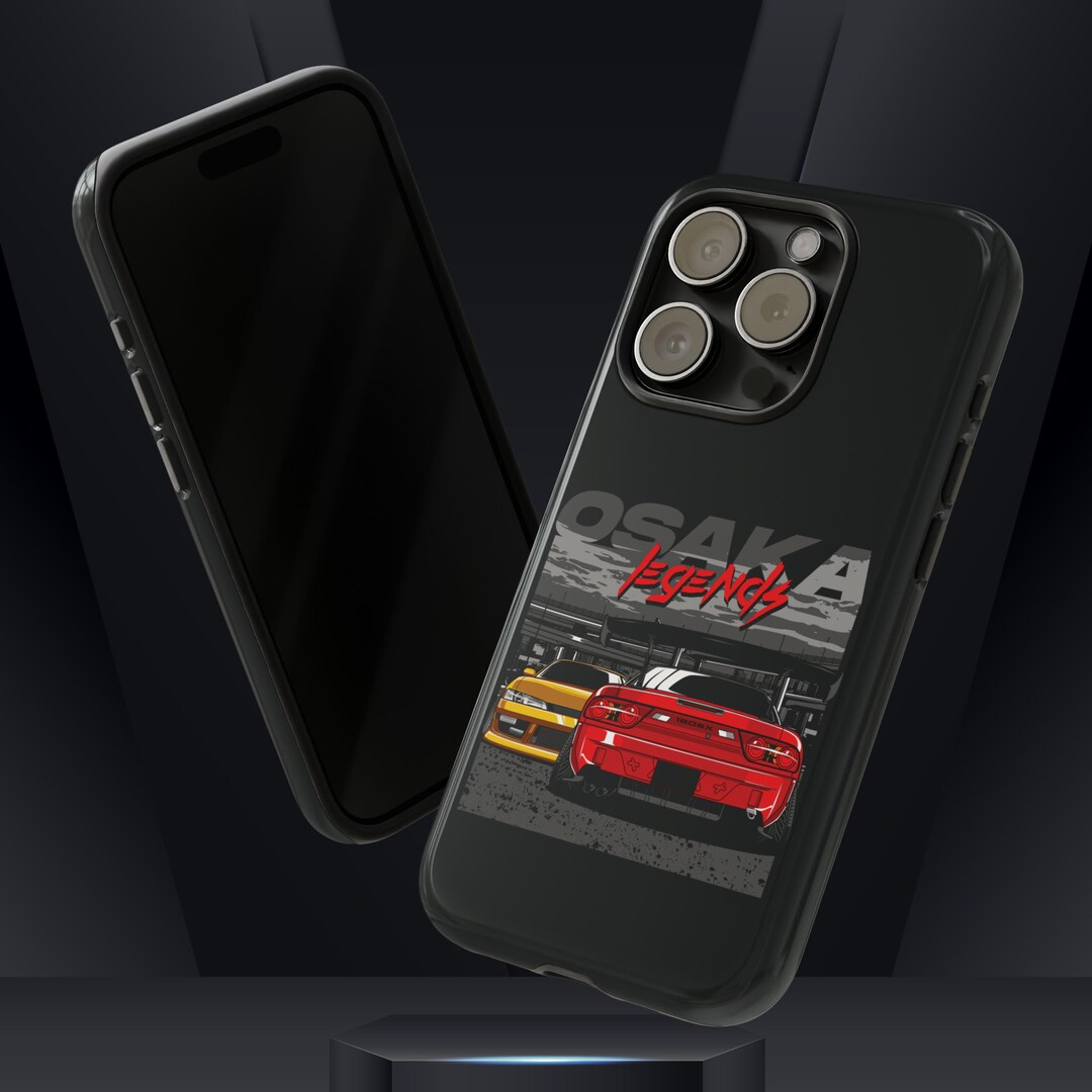 IPhone Case Nissan Silvia S13 180SX & S14 200SX Osaka Legends Tough ...