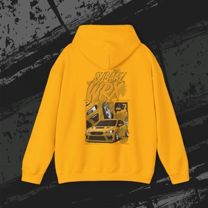 Subaru Impreza WRX STI GJ Yellow Unisex Heavy Blend™ Hooded Sweatshirt ...