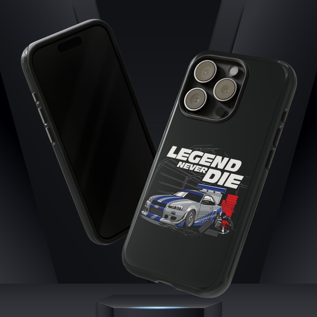 Nissan Skyline R34 GTR Legend Never Die iPhone Samsung Google Case, JDM ...