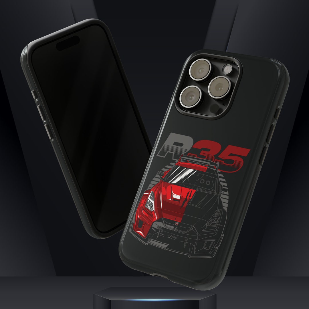 IPhone Case Nissan Skyline GTR R35 Liberty Walk Silhouette Tough Cases ...