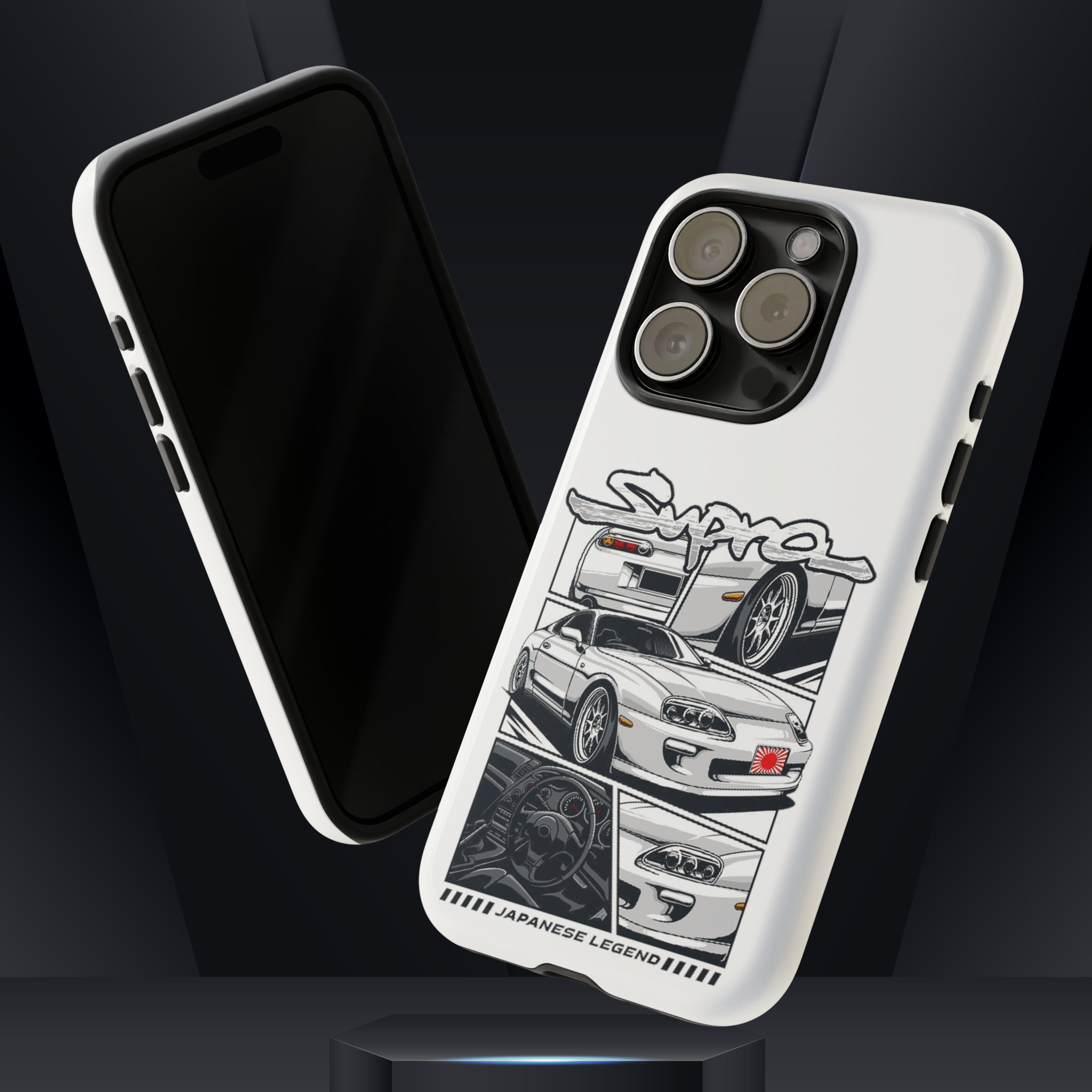 TOYOTA SUPRA Mk4 Jza80 & Japanese Legend Protective CASE for iPhone ...
