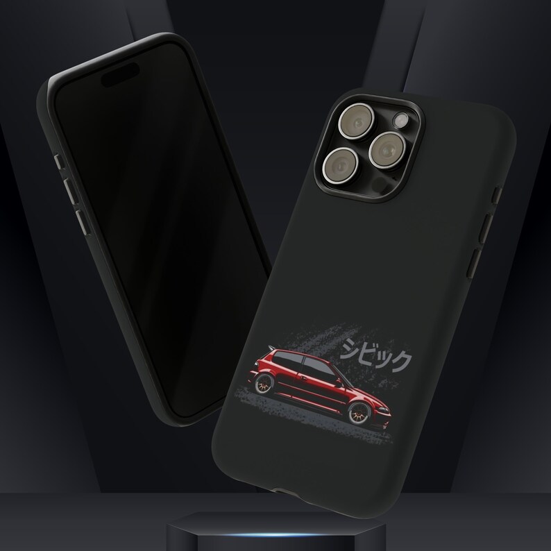 HONDA Civic JDM Style iPhone CASE in Glossy or Matte Finish, Cool Car ...