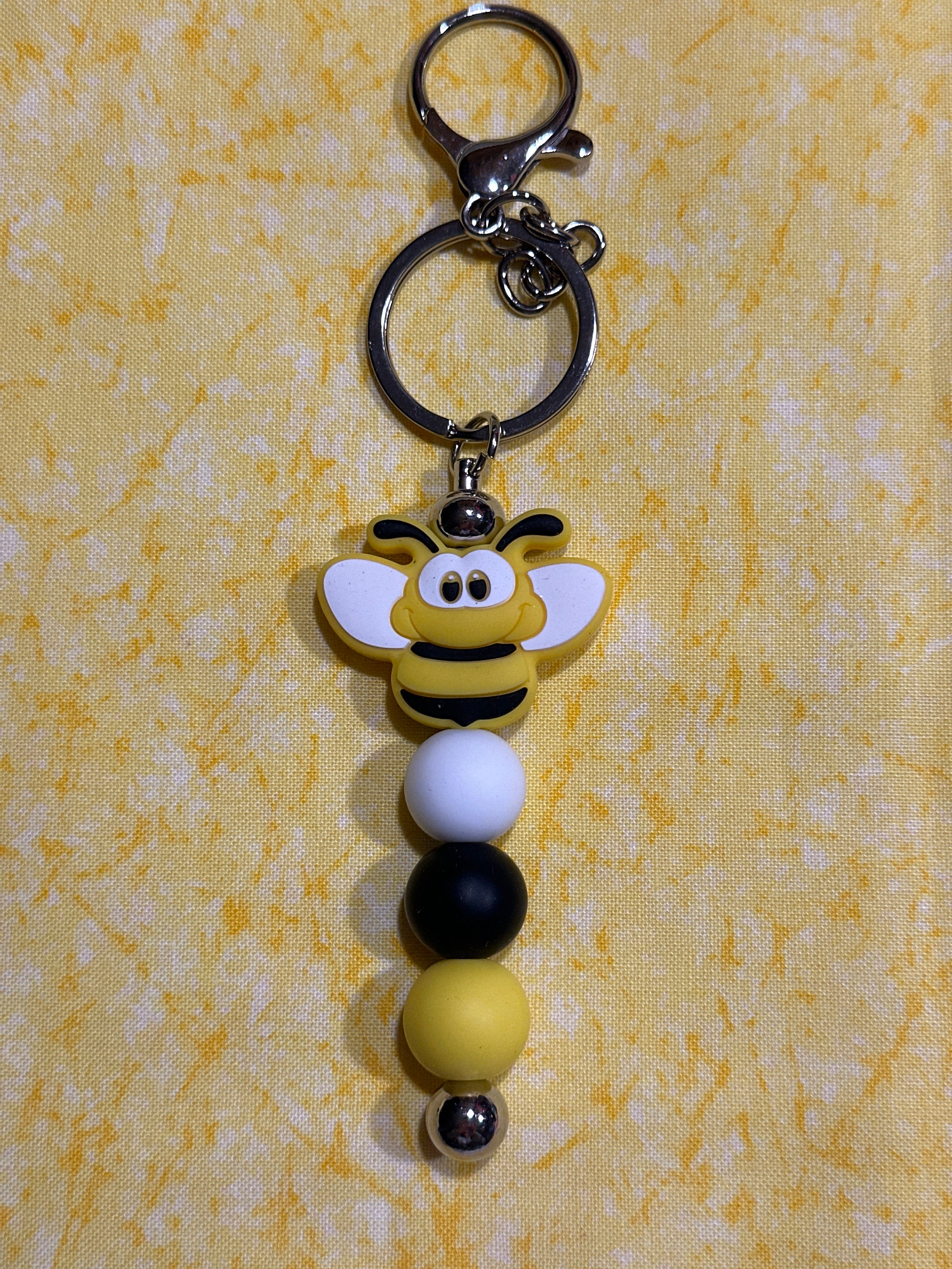 Buzzing Bees Key Chain - Etsy