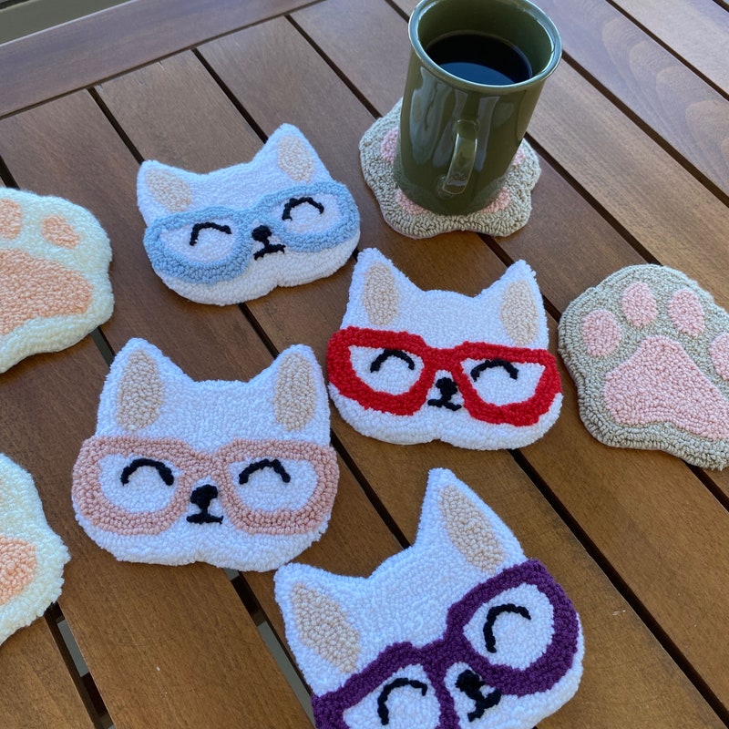Cat Mug Rugs - Etsy