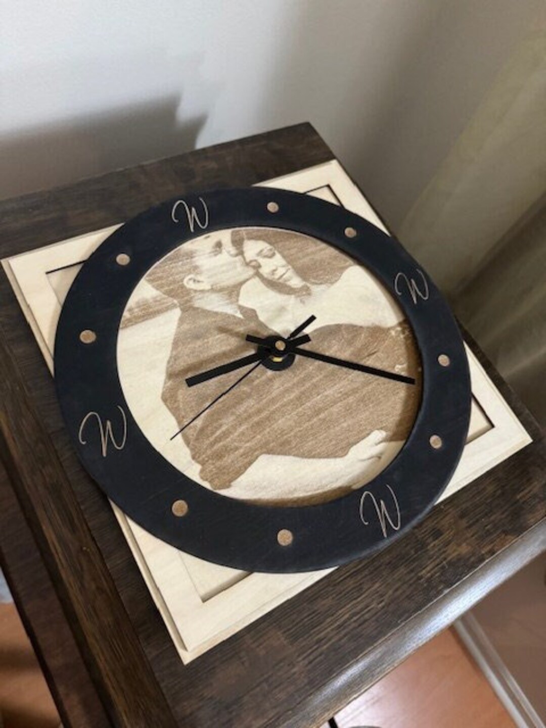 Custom Personalized Engraved Clocks for Family, Christian, and Business ...