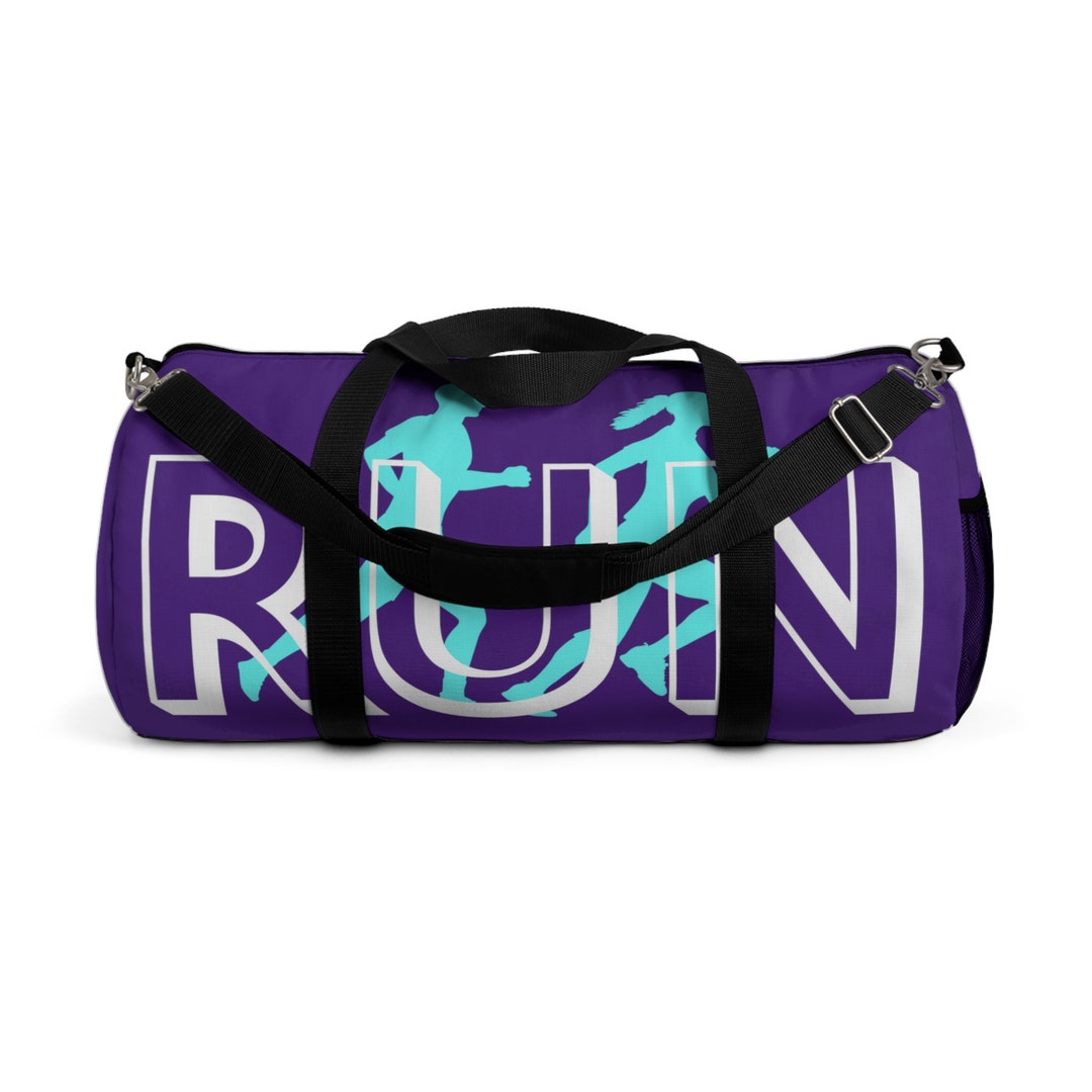 RUN Duffel Bag, Gym Fitness Bag, Men and Women, Sizes Small and Large ...