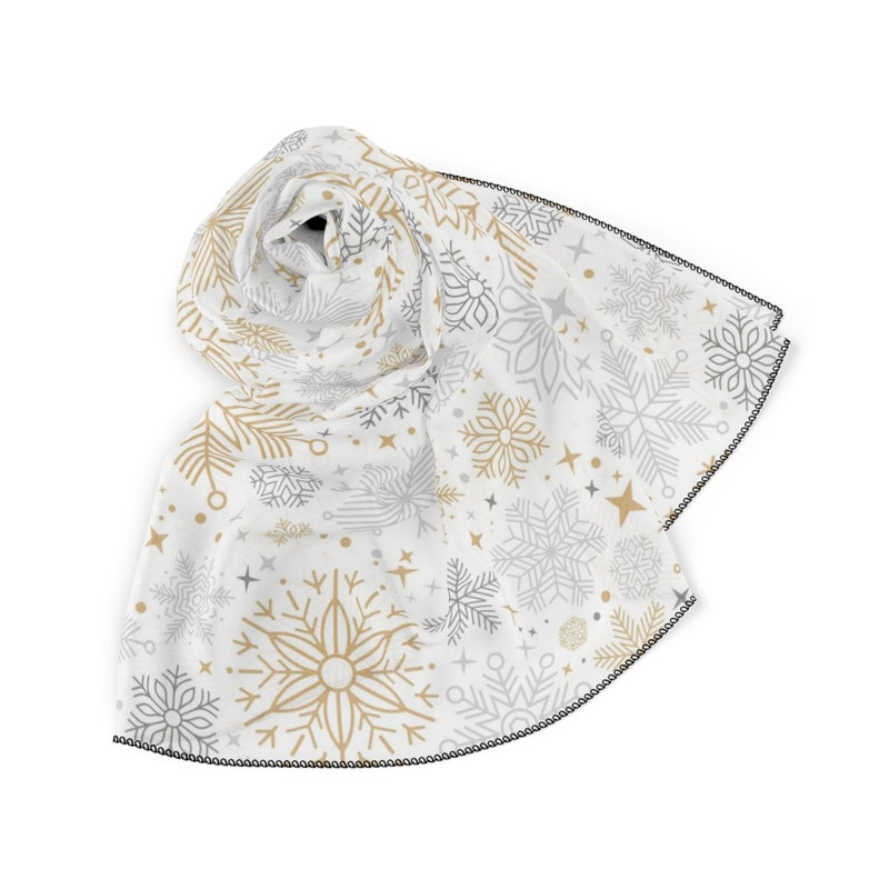 Snowflake Scarf - Etsy