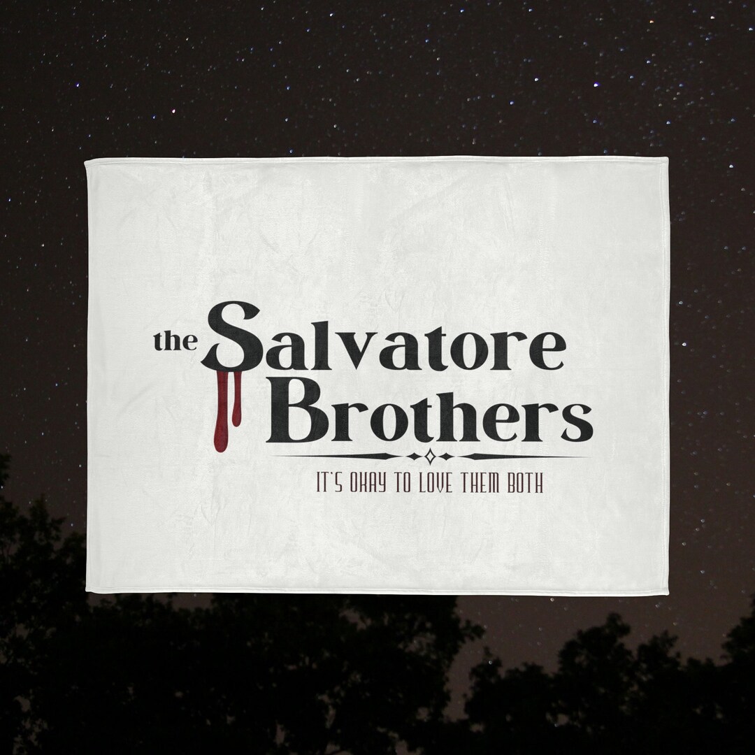 Salvatore Brothers Custom Soft Fleece Blanket, Gift for Her, Perfect ...