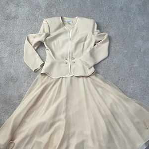 Mother of the Bride Champagne-colored Silk Set - Etsy