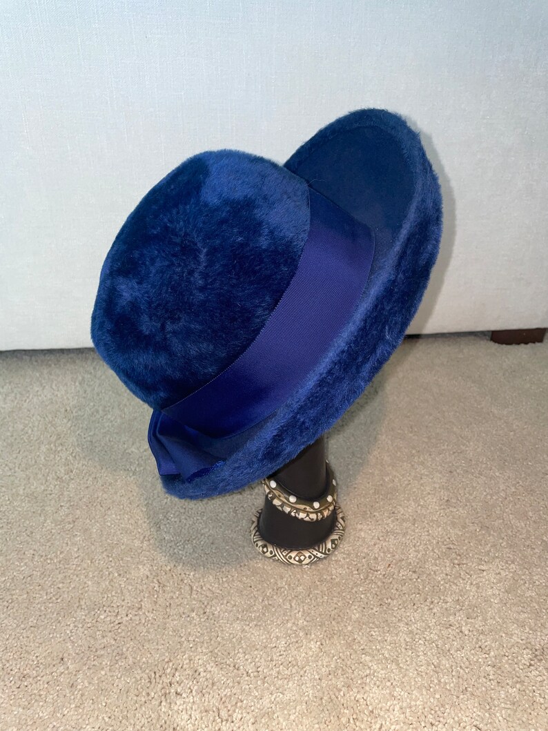 Mr. John Jr. Women's Vintage Blue Hat - Etsy