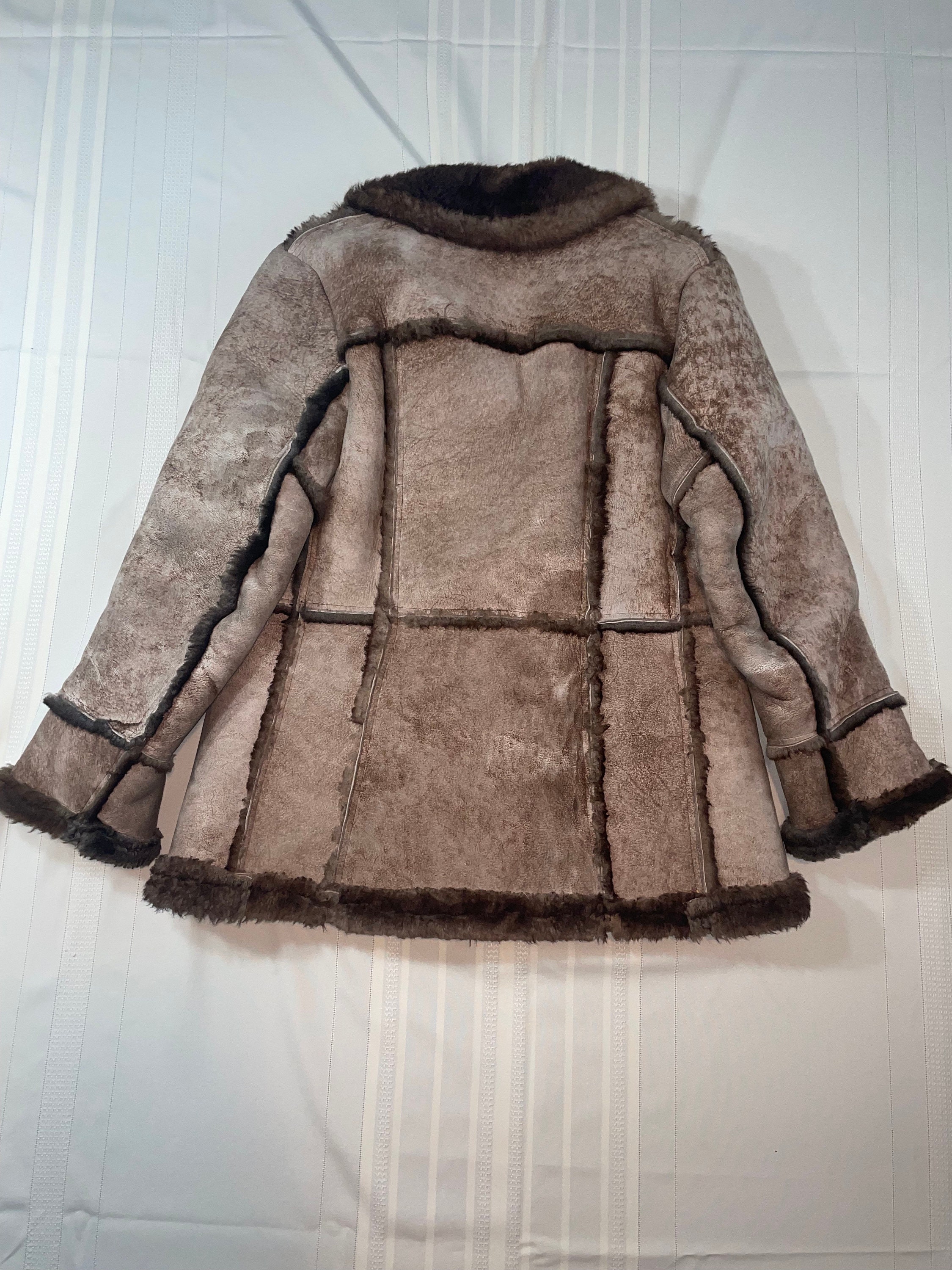 Robert Lewis Genuine Men's Sheepskin Coat - Etsy