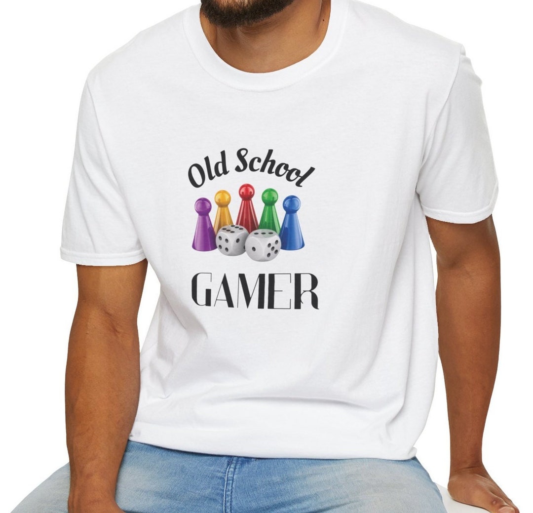 Board Game T-shirt Old School Gamer Shirt Funny Game Tshirt Gift for ...