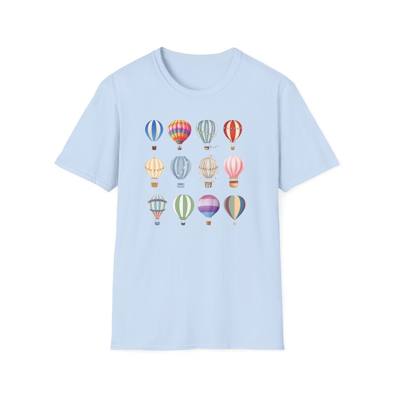 Hot Air Balloon Shirt Balloon Festival Tee Air Balloon Gift for Her ...