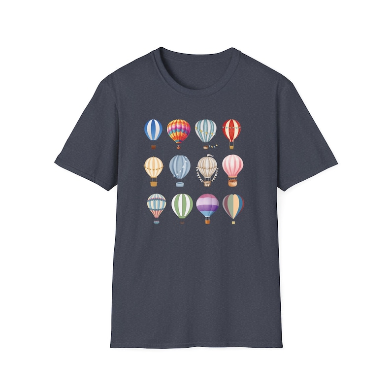 Hot Air Balloon Shirt Balloon Festival Tee Air Balloon Gift for Her ...