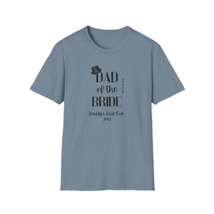 Dad of the Bride T-shirt Custom Father of the Bride Shirt Personalized ...