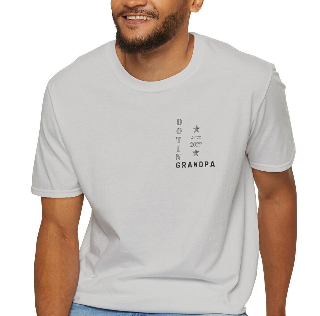 Custom Grandpa Shirt Custom Year Gift for Grandfather Doting Grandpa ...