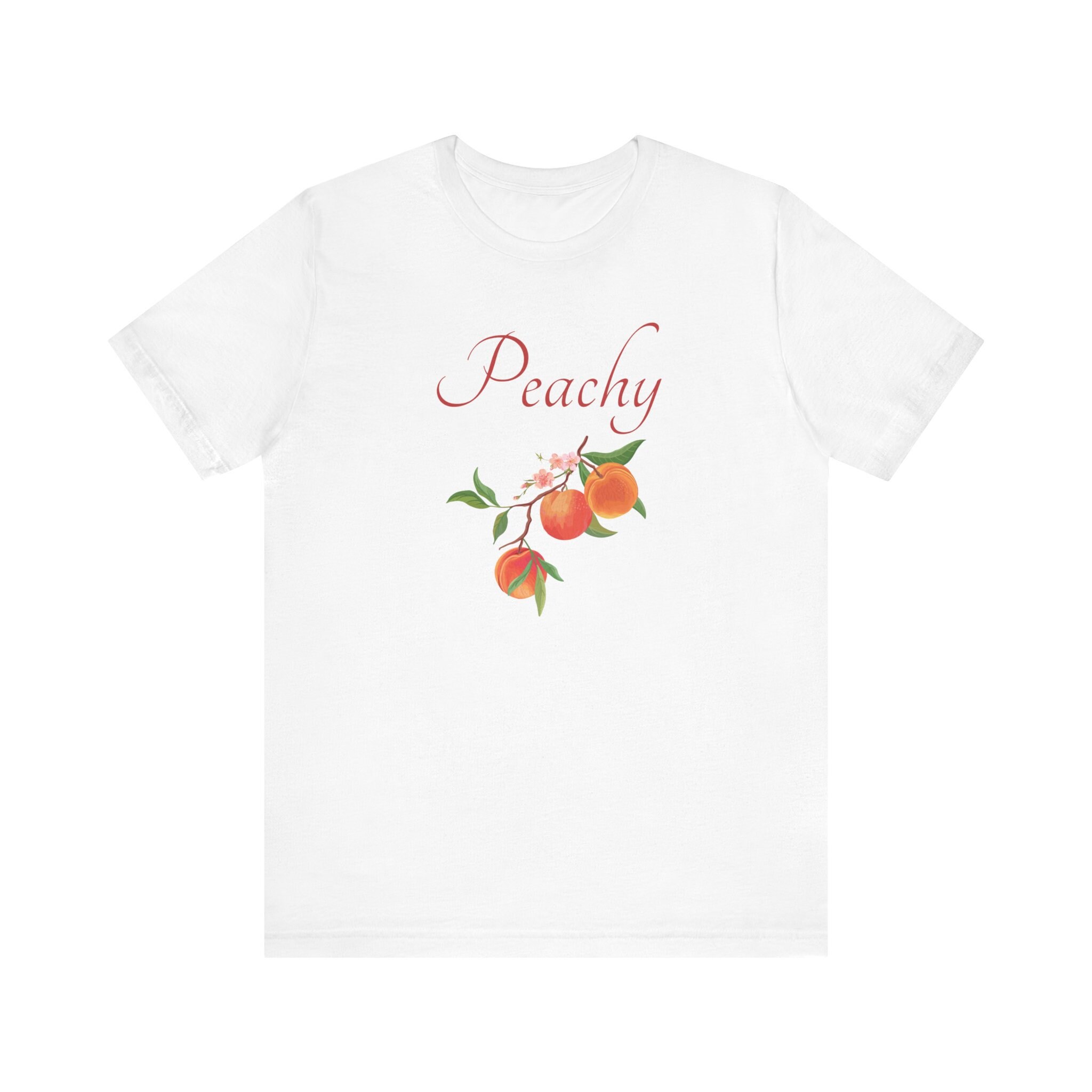 Peach Tshirt Peachy Tee Vintage Fruit Aestheric Tee Peach Lover Gift ...