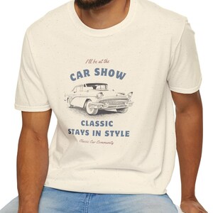 Car Show Tshirt Classic Car Lover Shirt Retro Car T-shirt Gift for Cool ...
