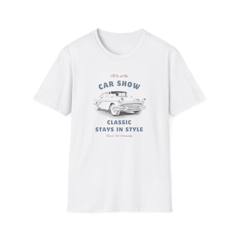 Car Show Tshirt Classic Car Lover Shirt Retro Car T-shirt Gift for Cool ...
