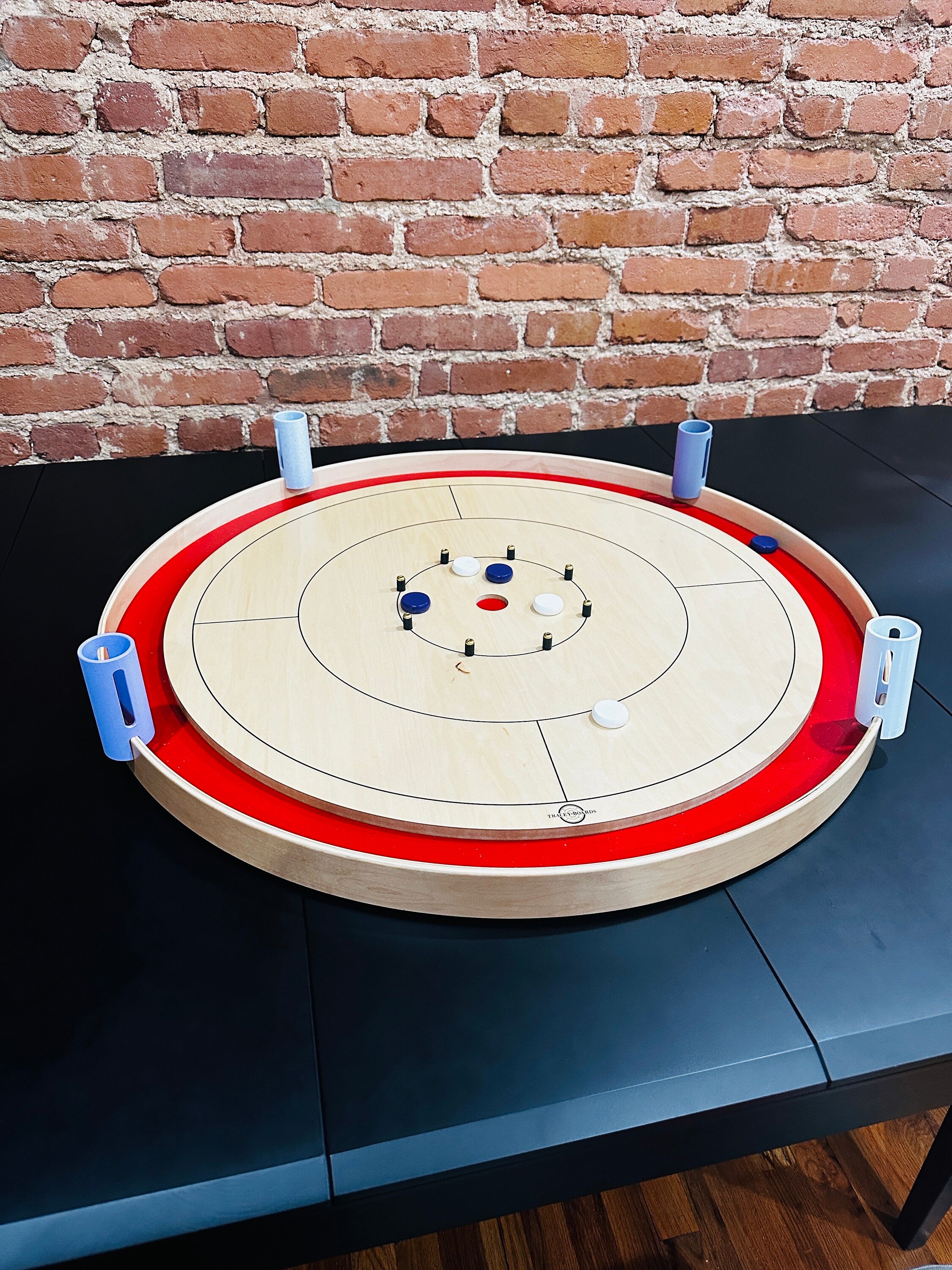 Custom Crokinole 3D Printed Rail 20 Holder Tube Set - Etsy