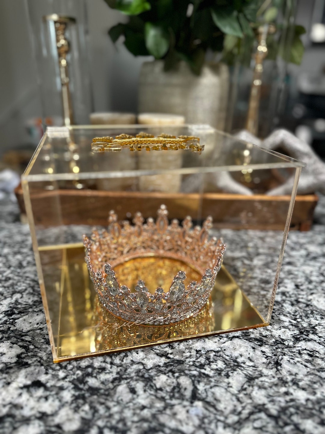 Oversized Crown Box / Quinceañera Crown Box /caja De - Etsy