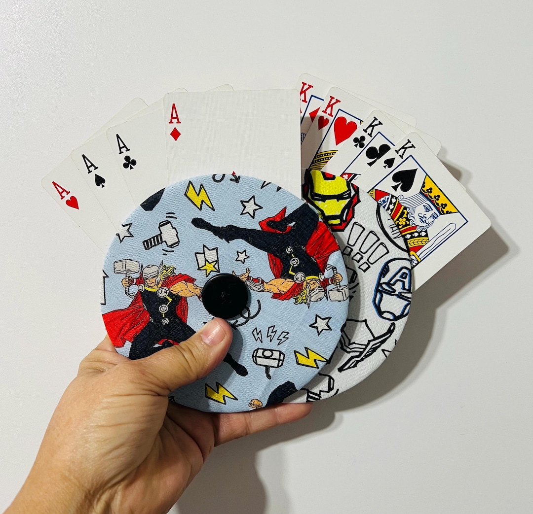 Set of 2 Playing Card Holders - Etsy