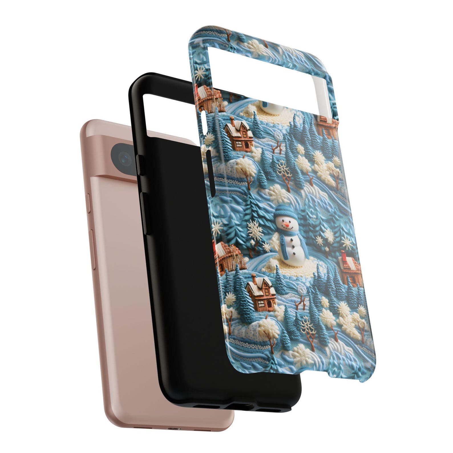 Frosty the Snowman's Winter Frolic Phone Case | Unique Wintery Scene ...