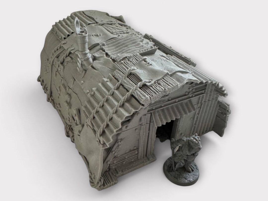 Apoctolyptic Metal Bunker Terrain for DND and Tabletop Games, TTRPG ...