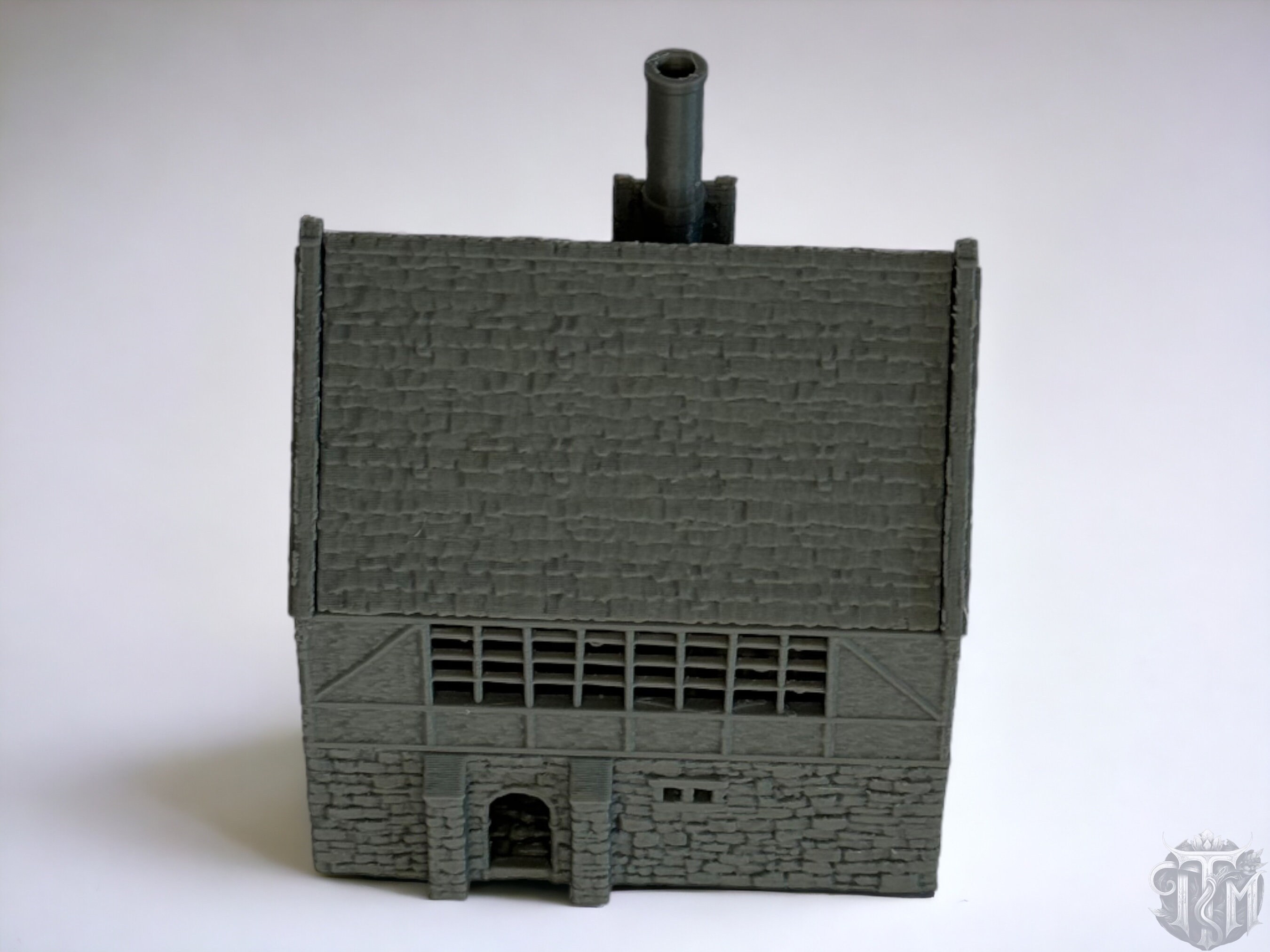 Medieval Stone Manor Wattle and Daub, Terrain for DND and Tabletop ...