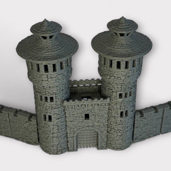 Dnd Castle Miniature - Etsy