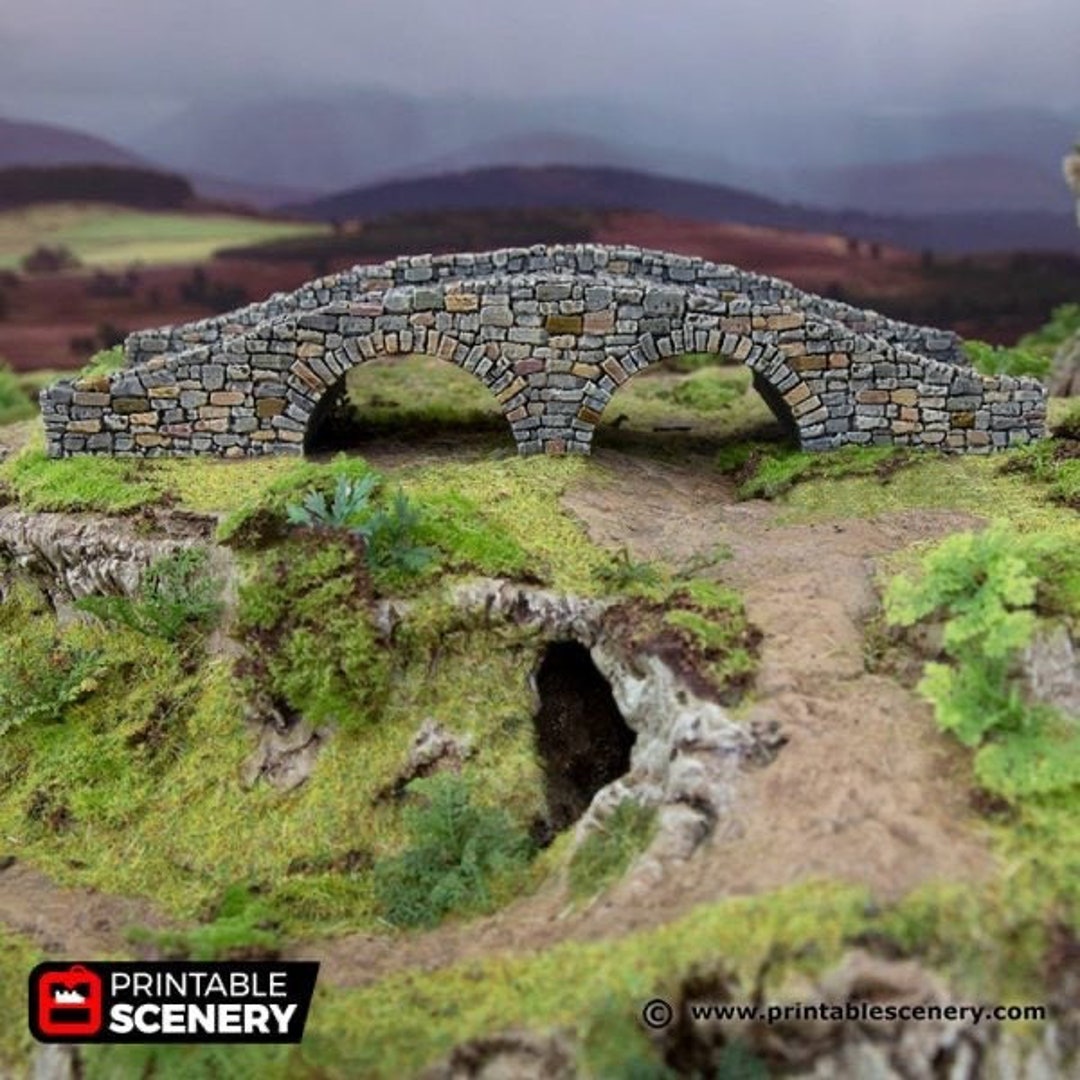 Ancient Stone Bridge for DND, Roleplay, and Tabletop Games Detailed ...