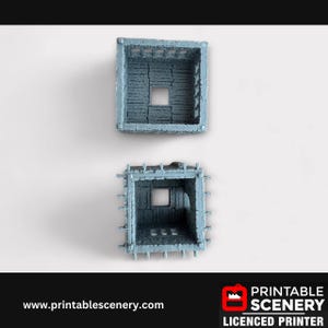 Medieval Stone Castle - Kings Quarters, Terrain for DND and Tabletop ...