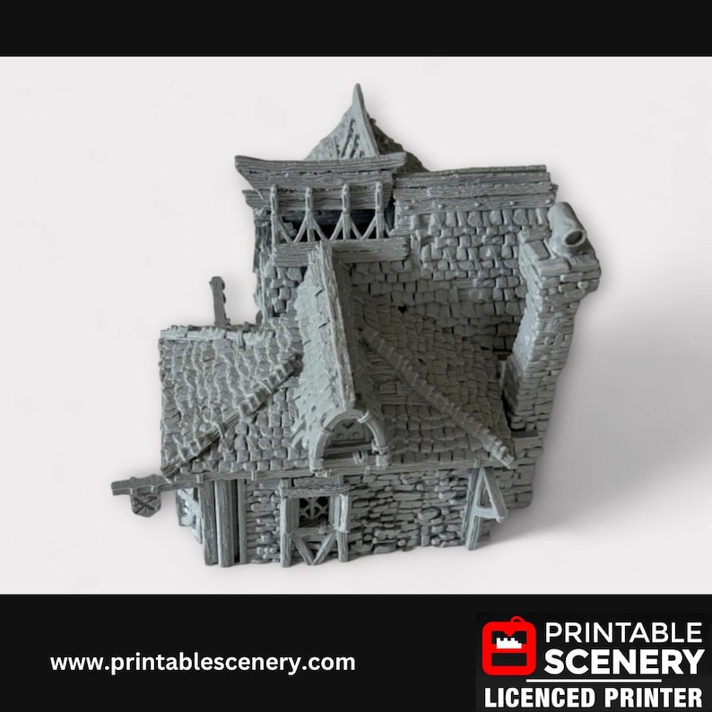 City Blacksmith Terrain Set, Tabletop Accessories, RPG Gift, Terrain ...