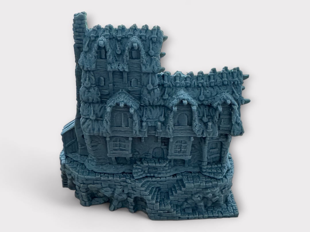 Medieval Fantasy Scatter Terrain Hagglethorn Longhouse for DND ...