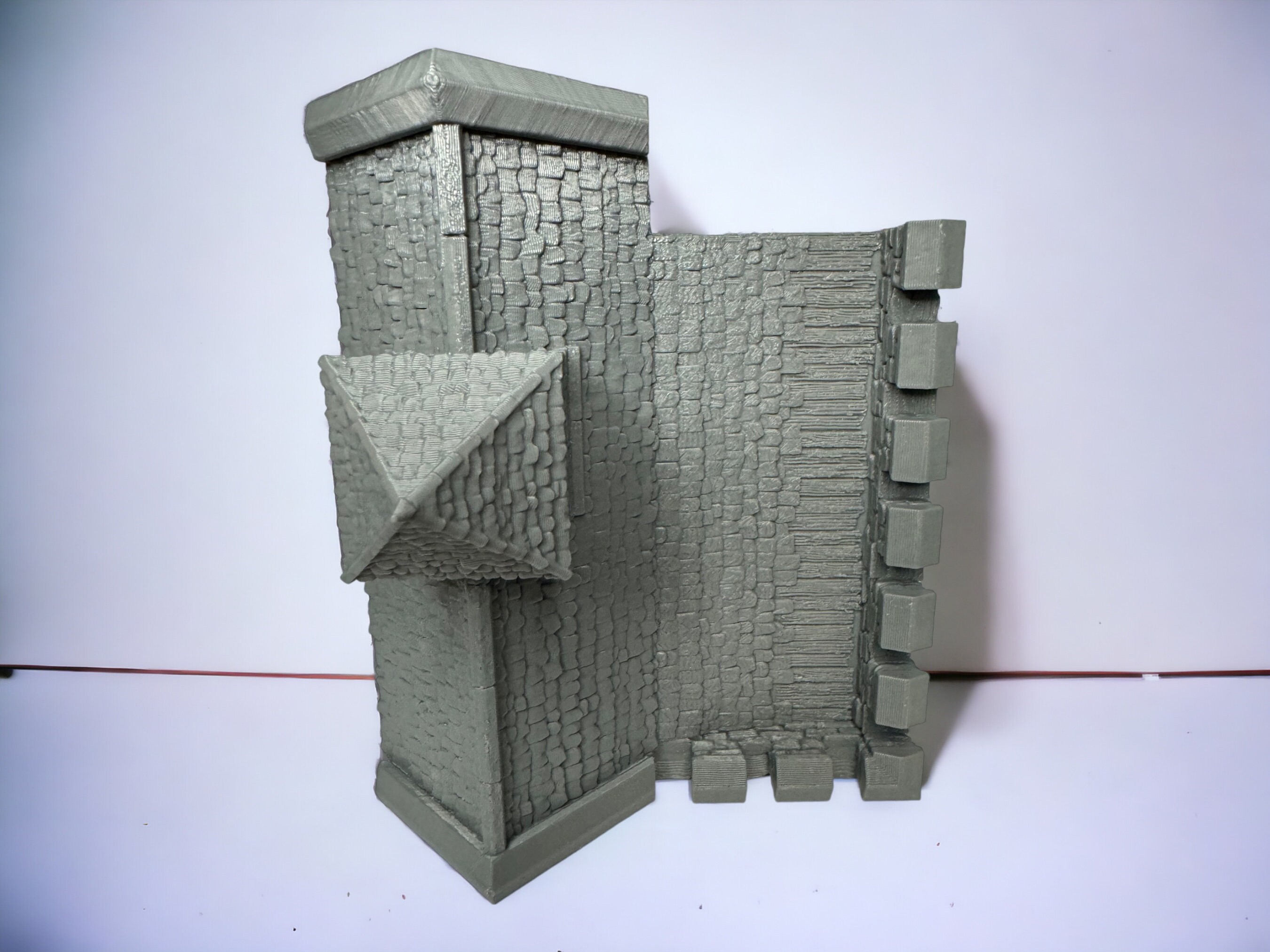 Medieval Stone Castle Norman Stone Keep, Terrain for DND and Tabletop ...