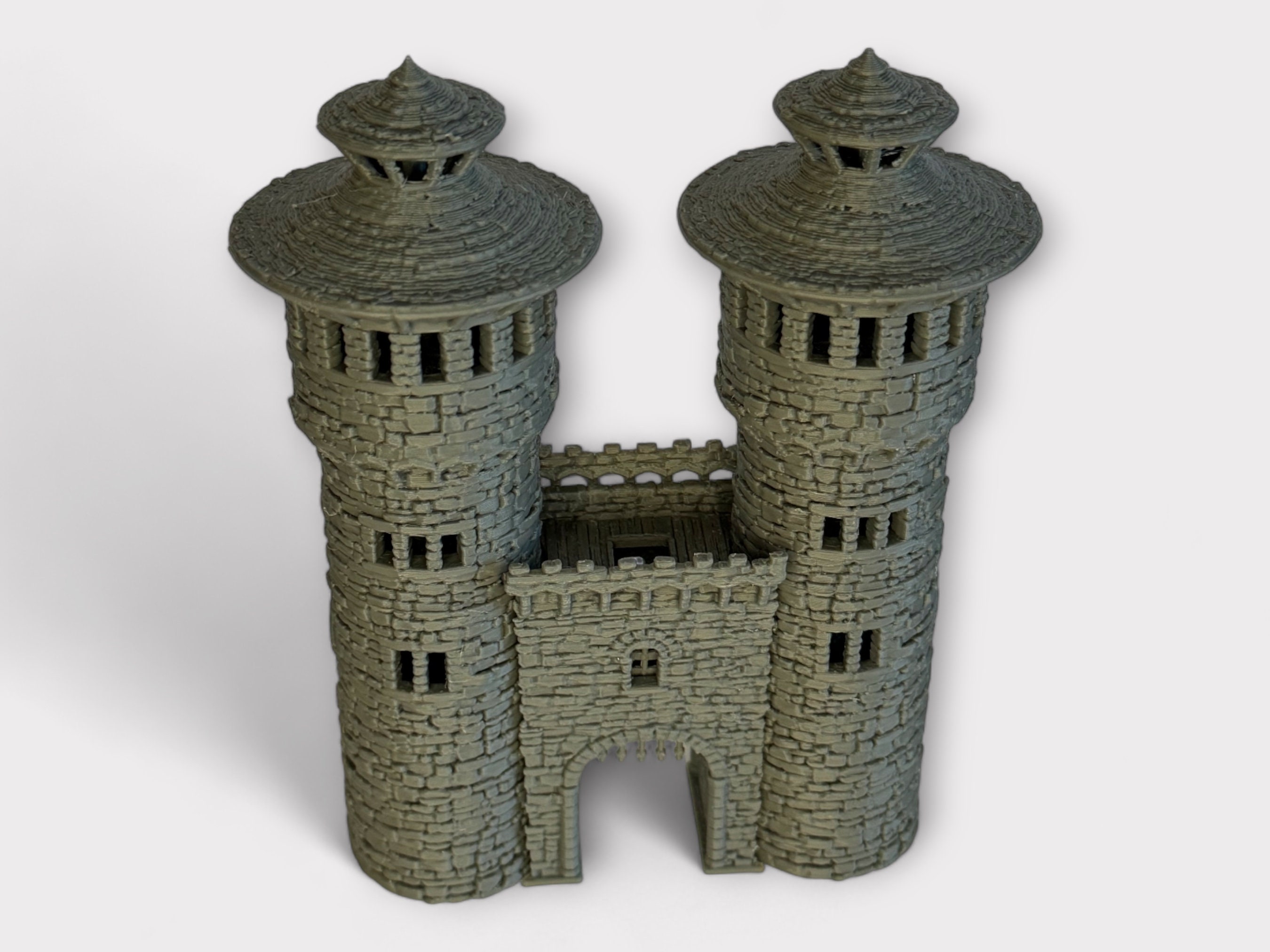 Castle Gate Terrain for Tabletop Gaming, DND Castle Decor, Fantasy RPG ...