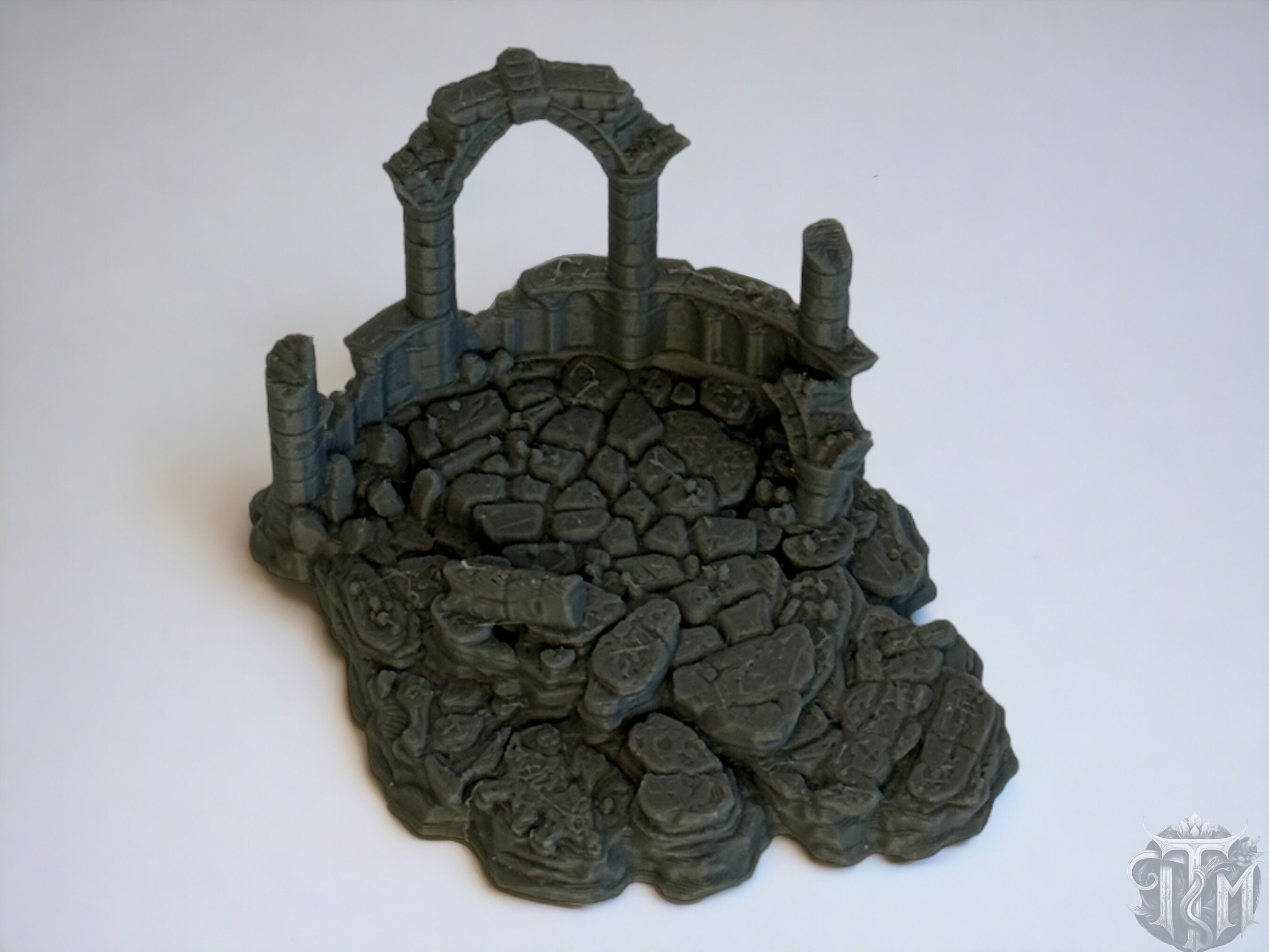 Ancient Ruins Scatter Terrain Set for DND, Roleplay, and Tabletop Games ...