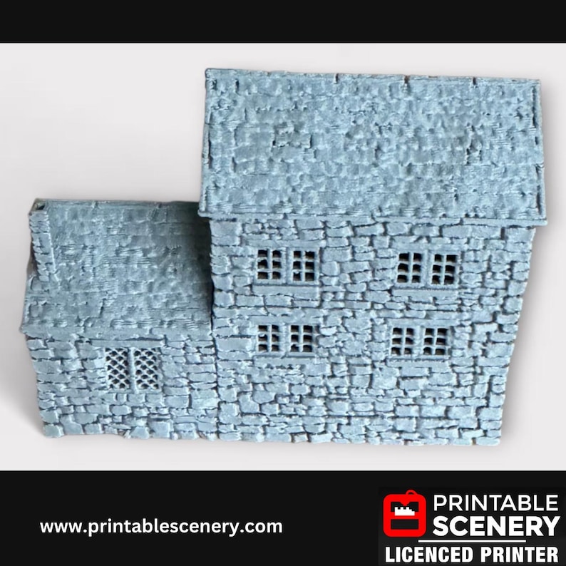 Medieval Stone Bakers House, Terrain for DND and Tabletop Games, TTRPG ...