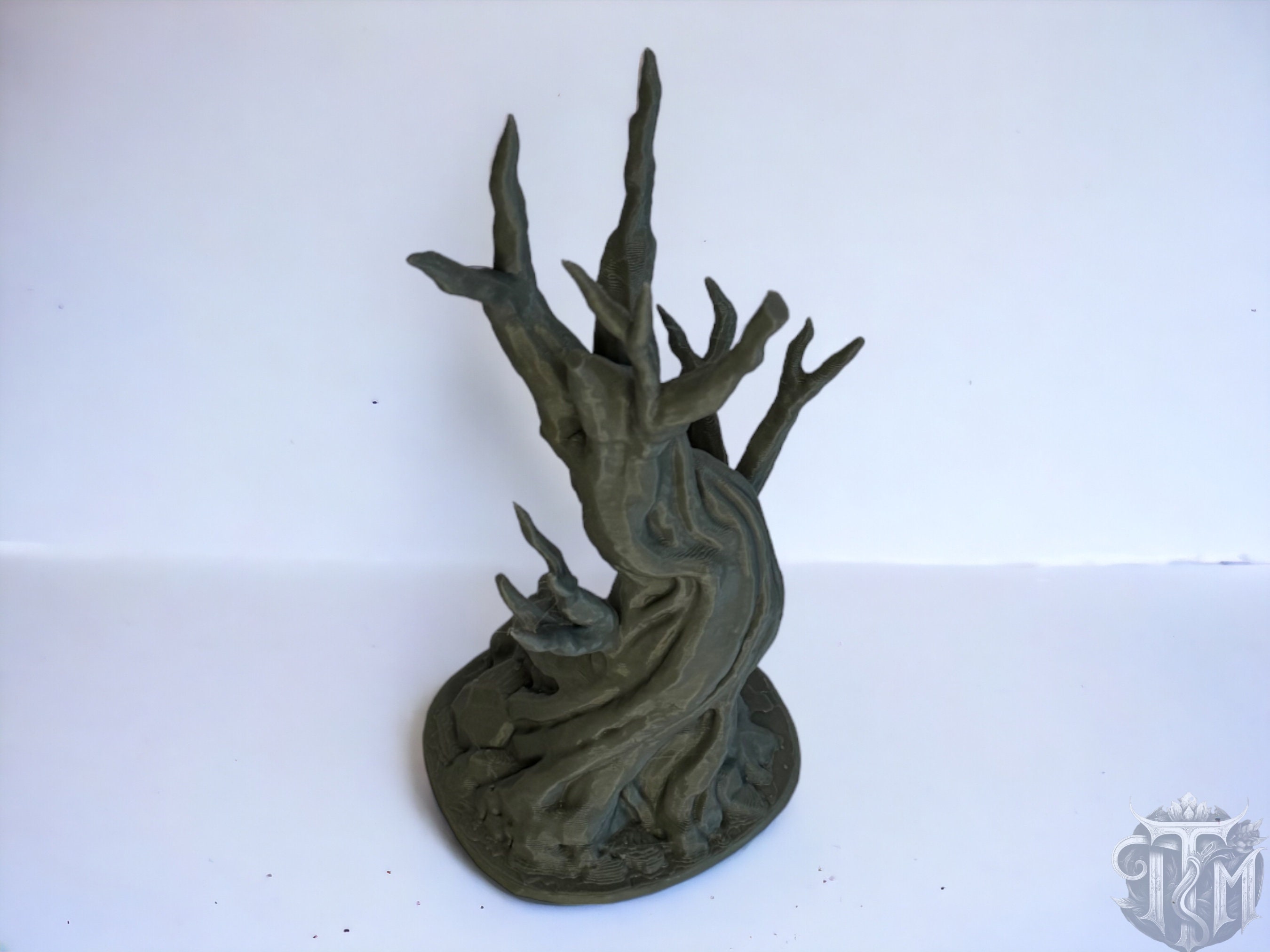 Gnarly Tree Scatter Terrain, Miniature Forest, Tabletop Gaming, 28mm ...