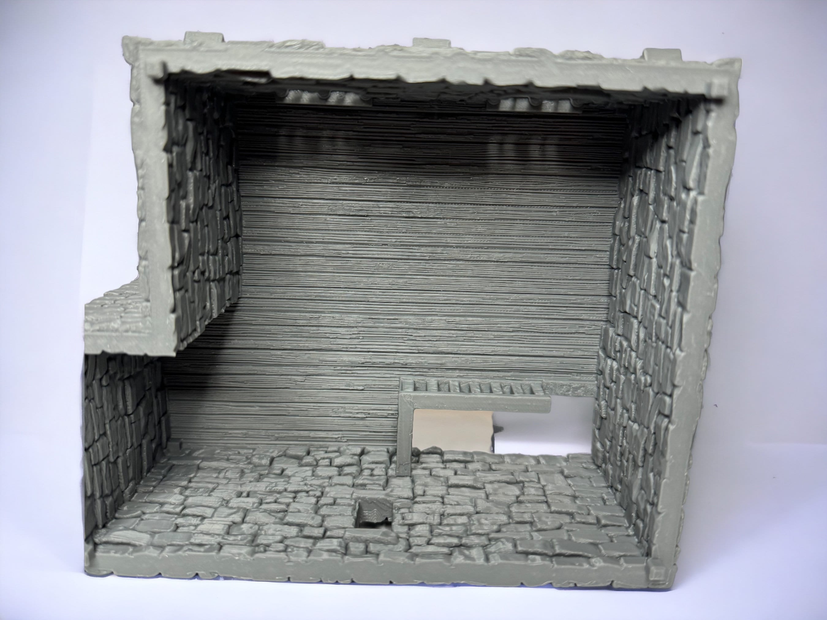 Medieval Stone Castle Norman Stone Keep, Terrain for DND and Tabletop ...