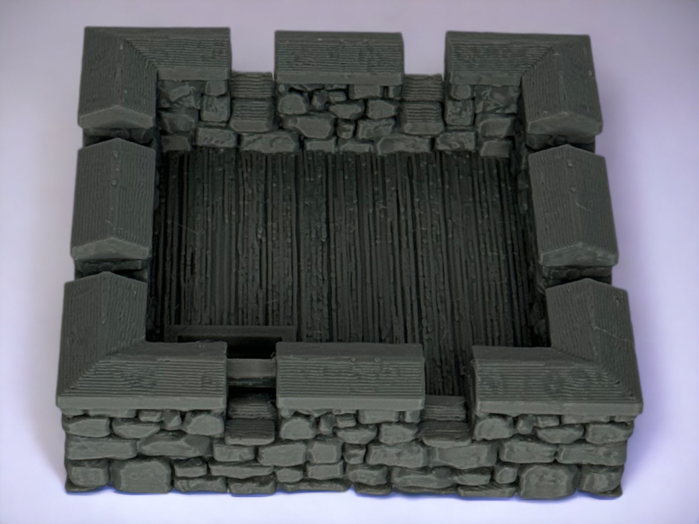 Medieval Stone Castle Terrain for DND and Tabletop Games, TTRPG, 28mm ...