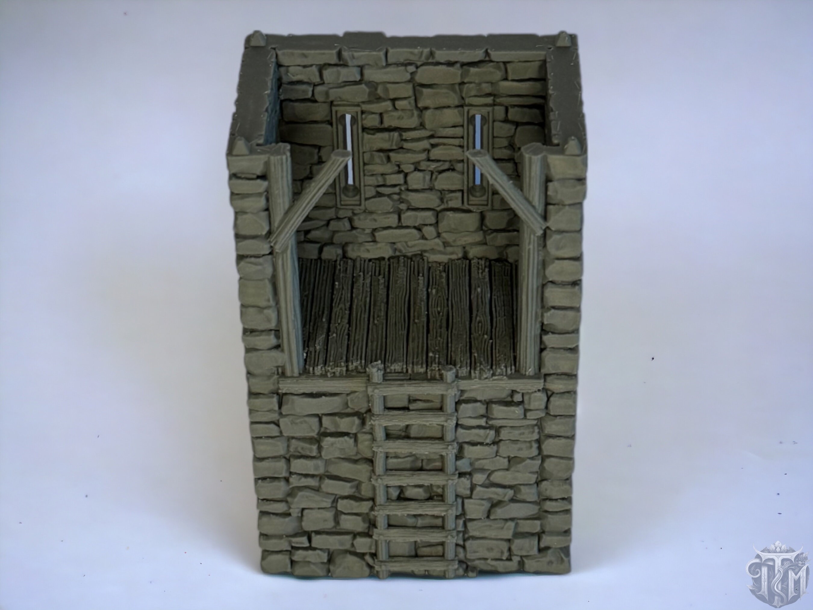 Medieval Stone Fort Walls, Terrain for DND and Tabletop Games, TTRPG ...
