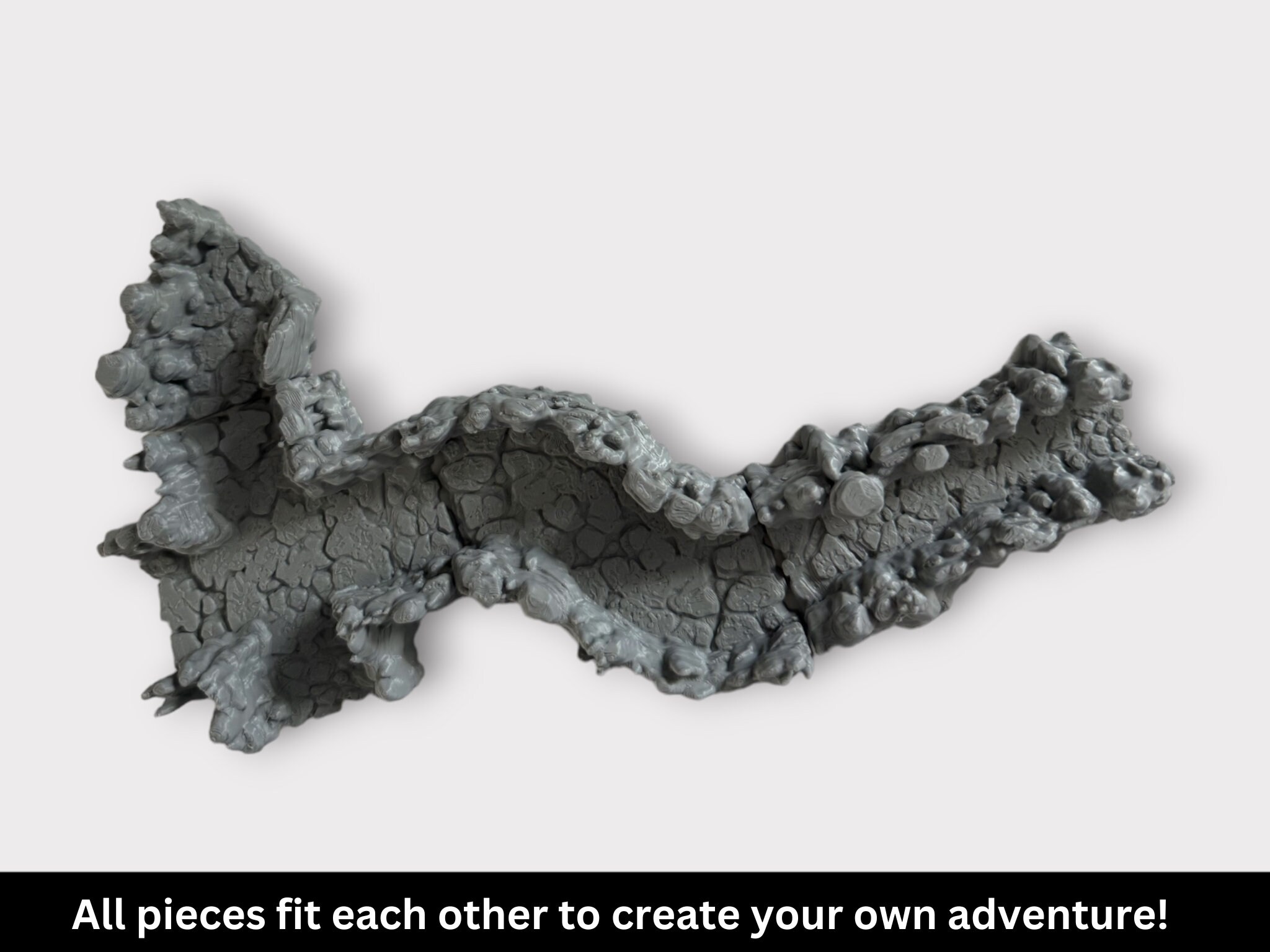 Magical Cave Fantasy Terrain Modular Printable Scenery for Tabletop ...