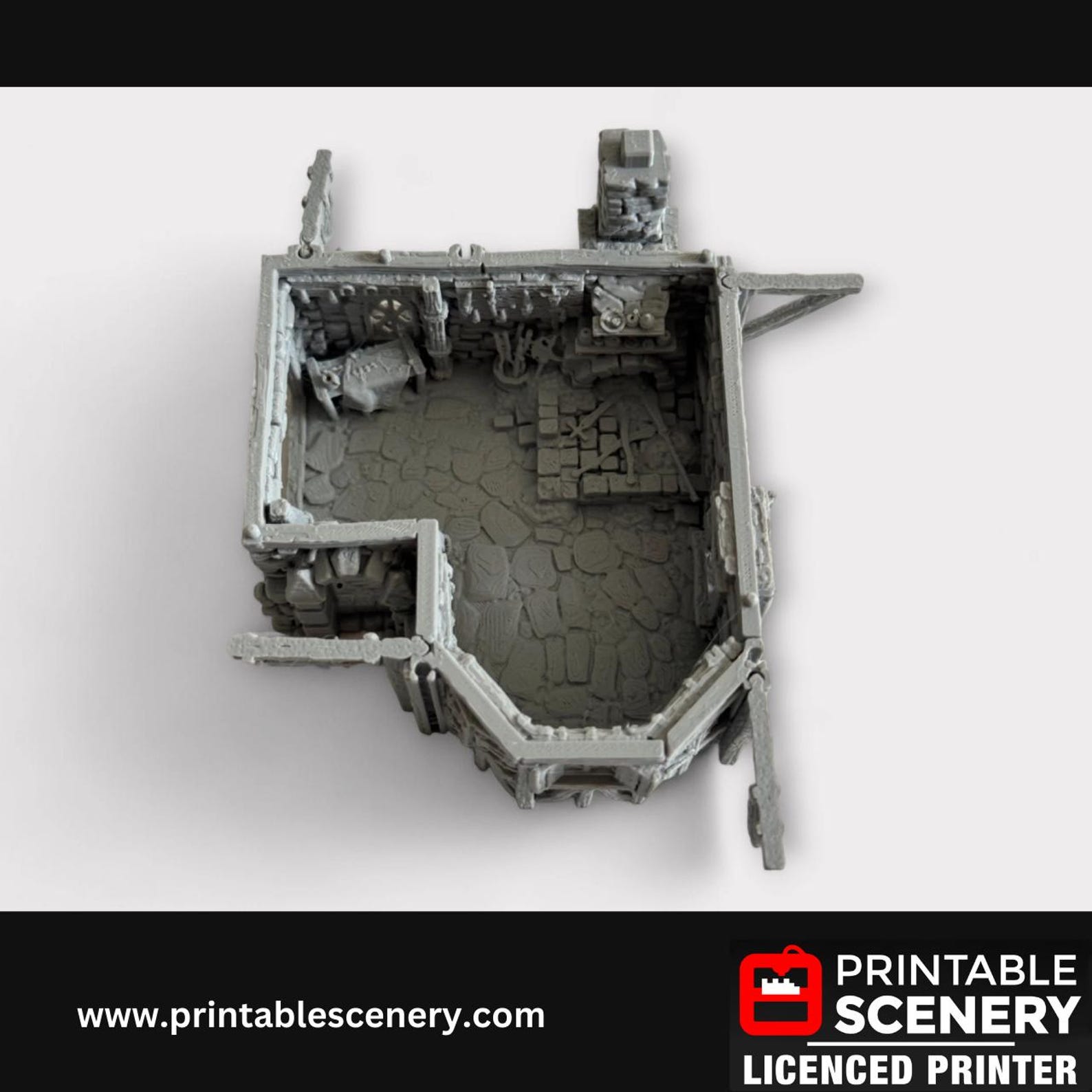City Blacksmith Terrain Set, Tabletop Accessories, RPG Gift, Terrain ...
