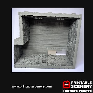 Medieval Stone Castle - Norman Stone Keep, Terrain for DND and Tabletop ...