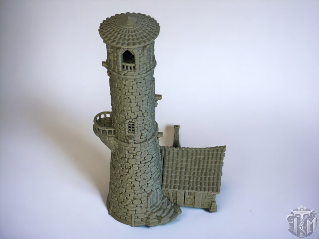 Lighthouse Terrain, Detailed, Coastal, 28mm, Printable Scenery ...