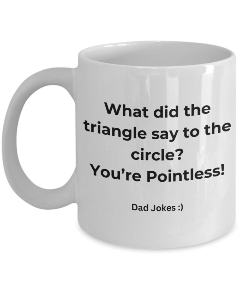 What Did the Triangle Say to the Circle You're Pointless - Etsy