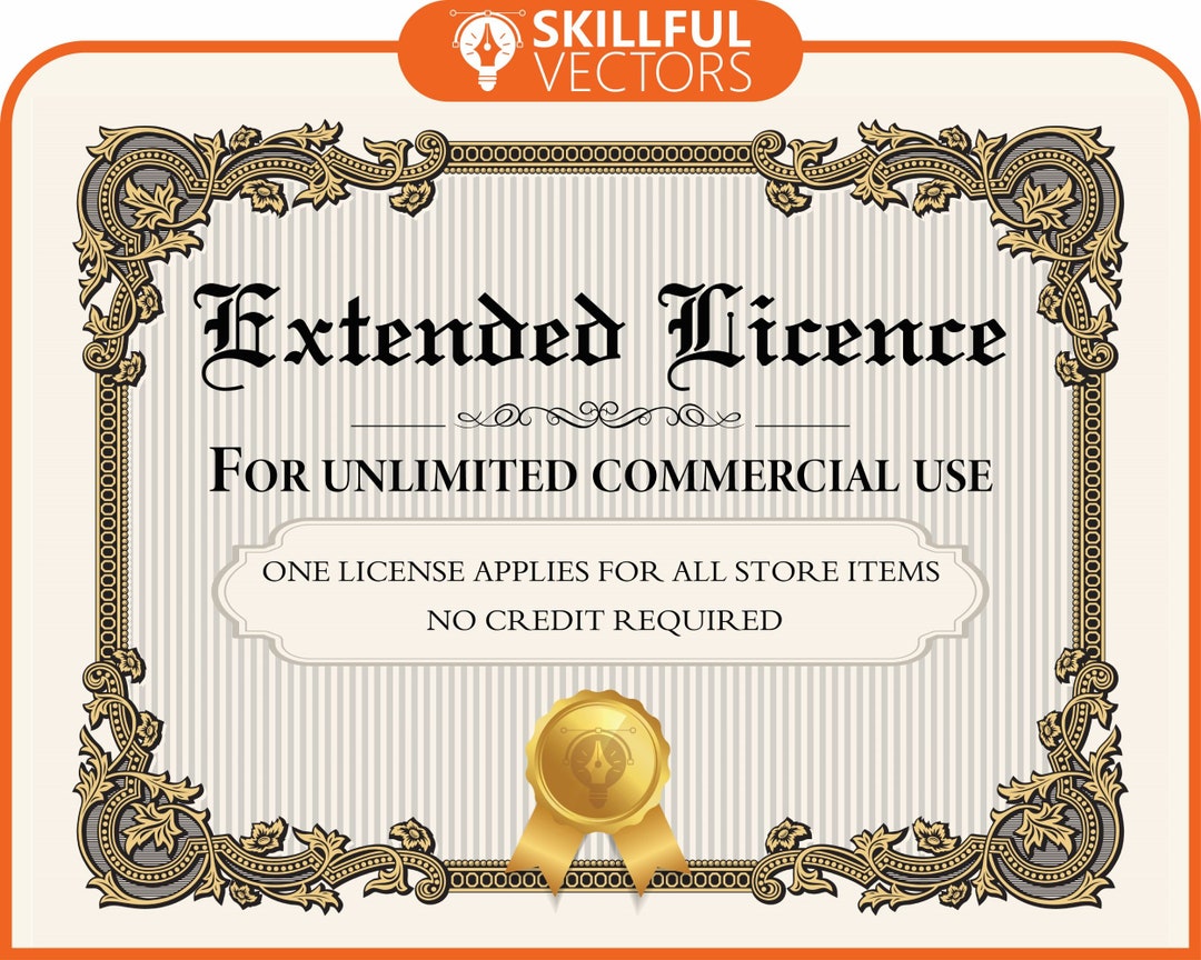Unlimited Commercial Use License: All Store Designs - Etsy UK