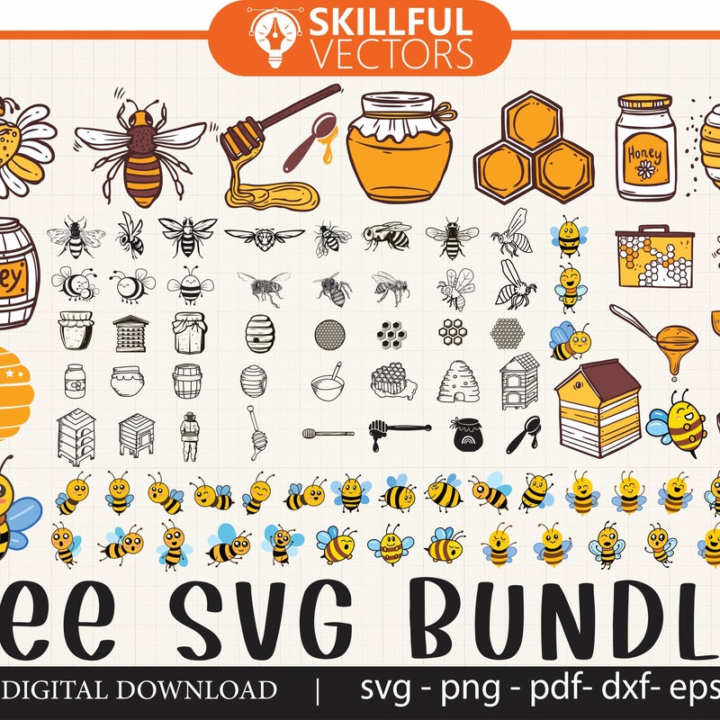Bumble Bee Svg - Etsy